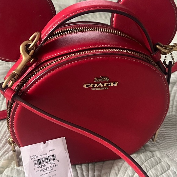Coach | Bags | Coach Red Crossbody Bag With Tiered Design | Poshmark